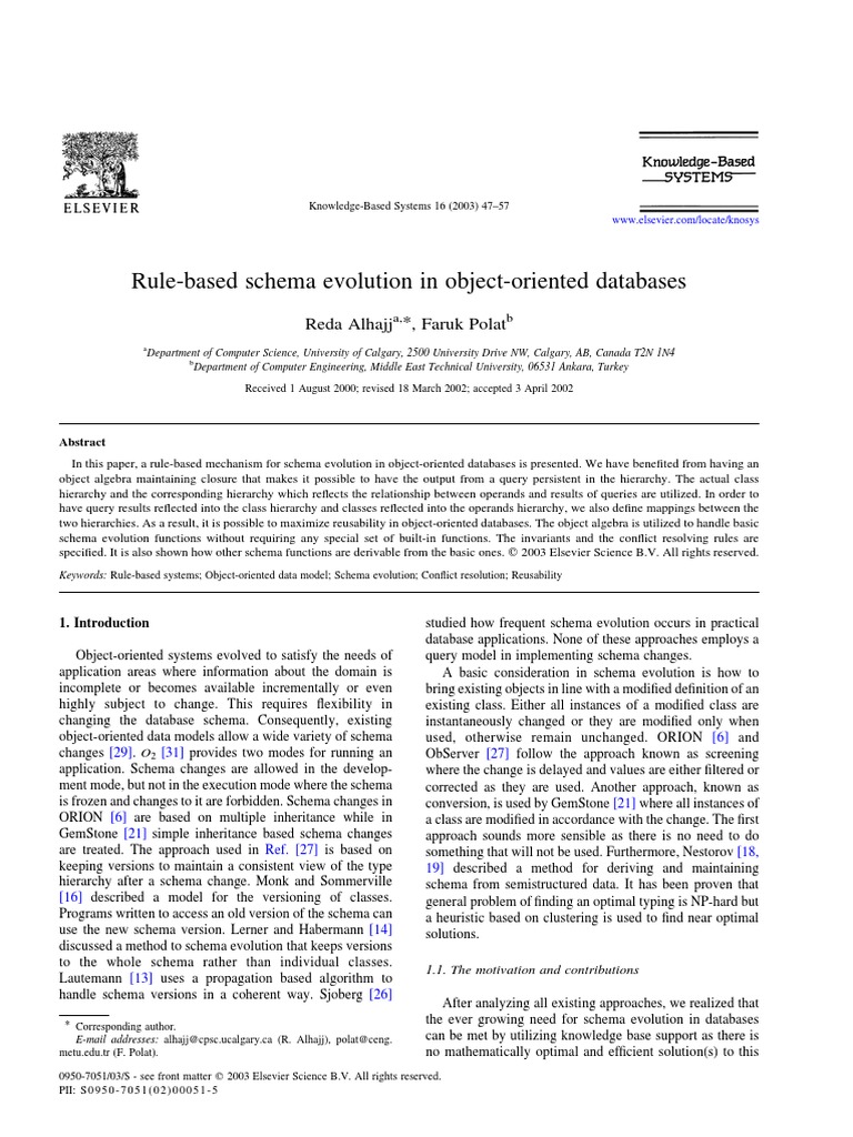 Rule Based Schem A | PDF | Inheritance (Object Oriented Programming) | Conceptual Model