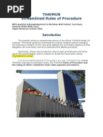 UNA-USA-ROP (Rules of Procedure) | PDF | Committee | Agenda (Meeting)