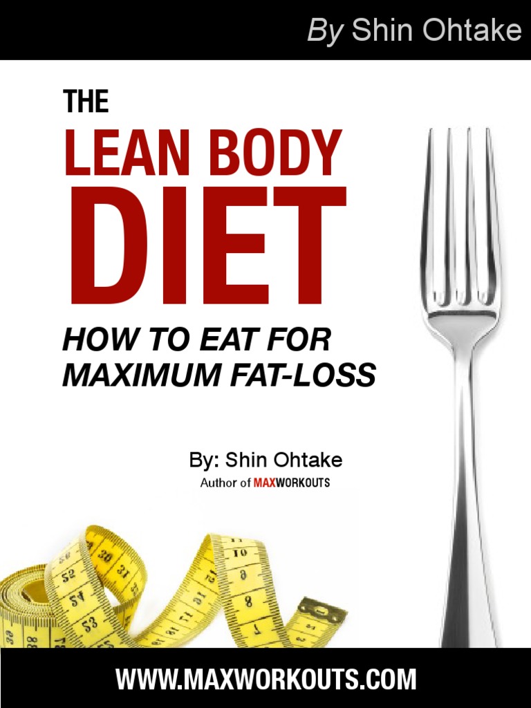 Lean Body Diet PDF | PDF | Dietary Fiber | Diet & Nutrition