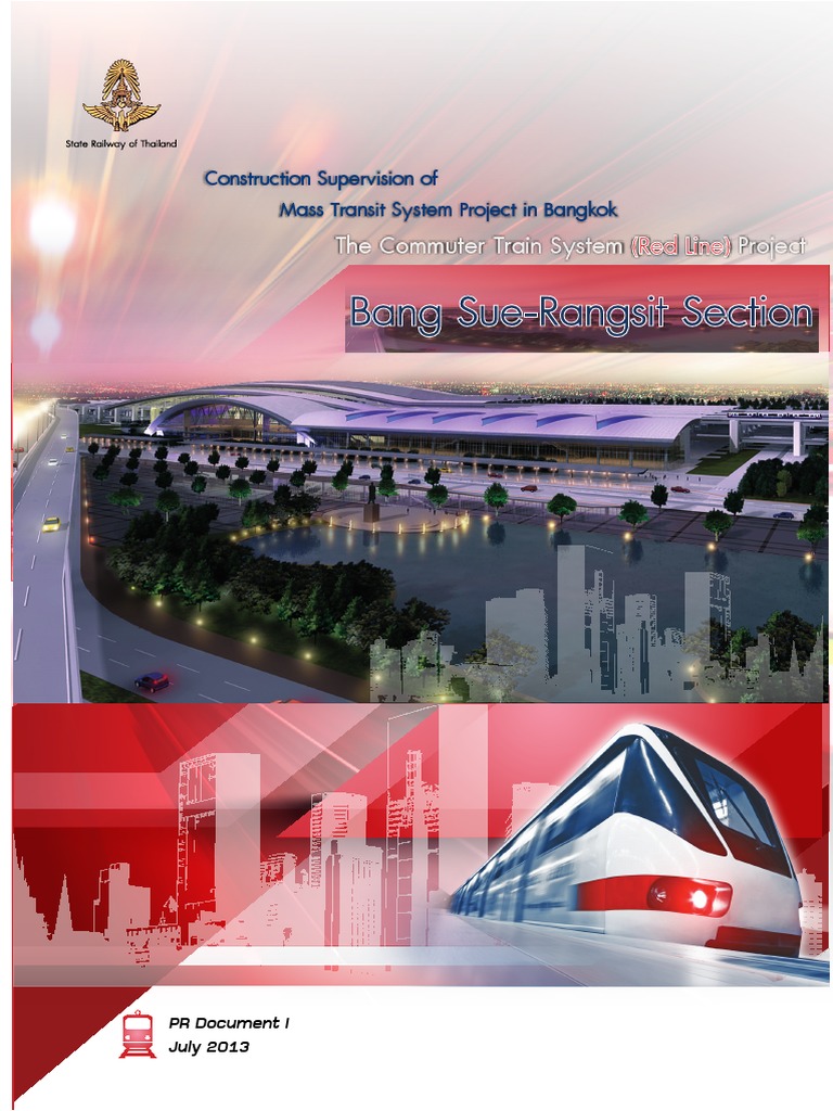 Masterplan SRT Red Train Series Update Eng | PDF | Train | Train Station