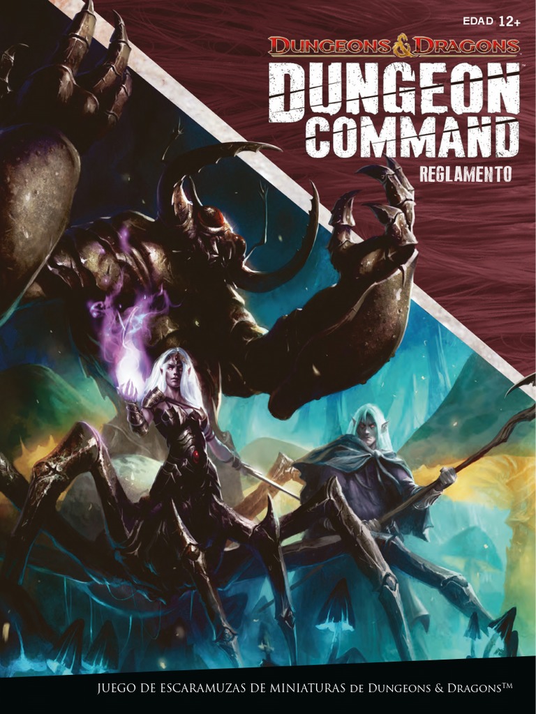 Dungeon Command - Reglamento ESP | PDF | Calabozos y Dragones | Loseta