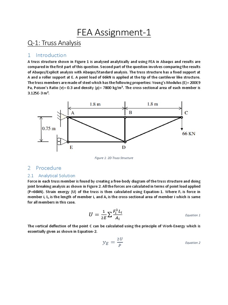 FEA Mesh Convergence and Singularity in Connecting Lug | PDF | Finite ...