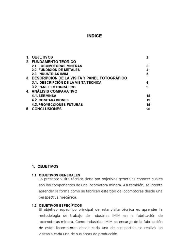 IMIM | PDF | Fundición (metalurgia) | Sectores Economicos