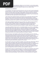 Aeronautical Engineering Personal Statement | PDF | Aerospace Engineering | Aeronautics