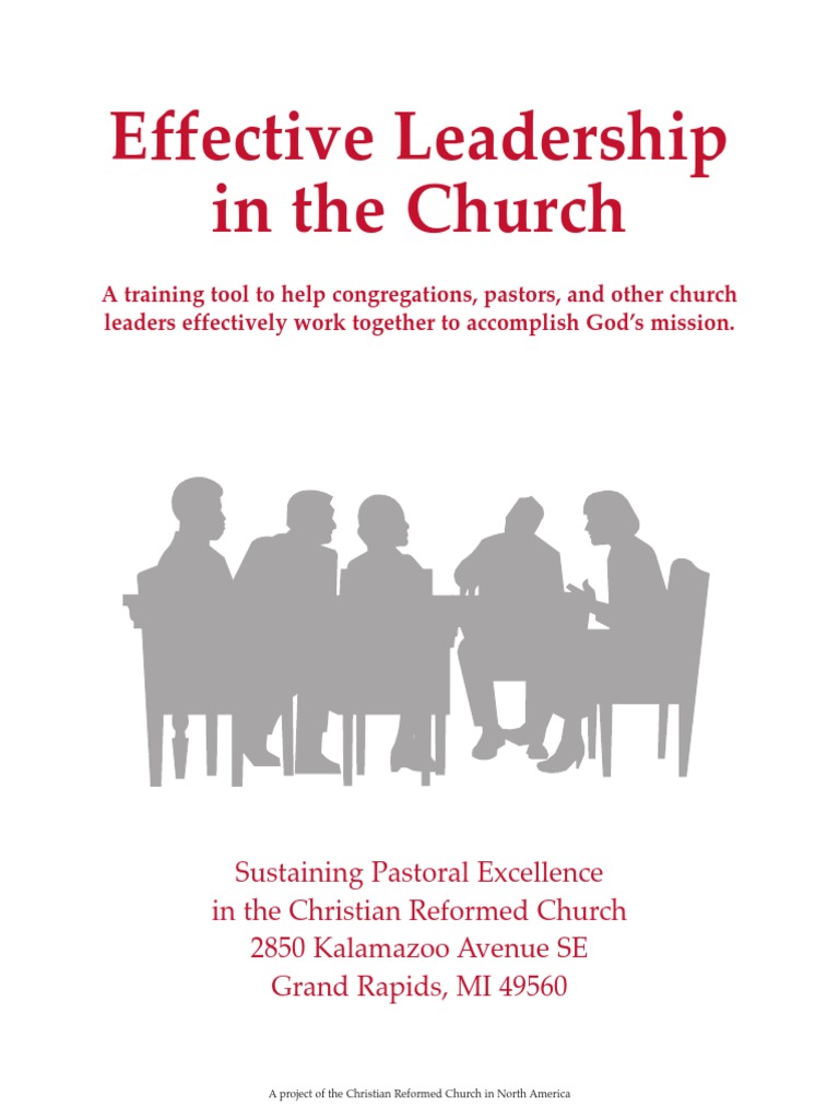 LEADERSHIP & THEOLOGY - Effective Leadership in The Church | PDF | The ...