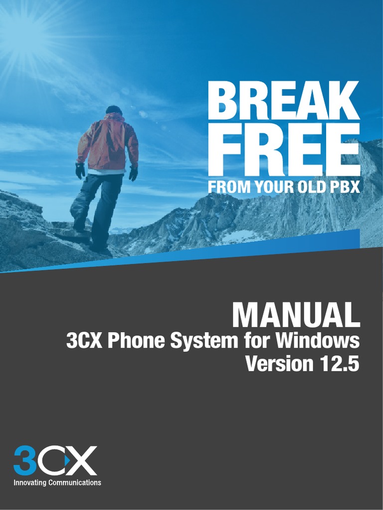 3CX Phone System Manual V12.5 | PDF | Remote Desktop Services | Voice ...