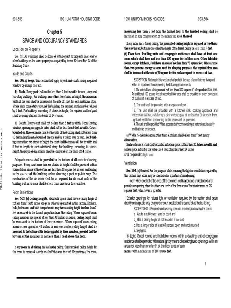 Occupancy Guidelines | PDF | Ceiling | Kitchen