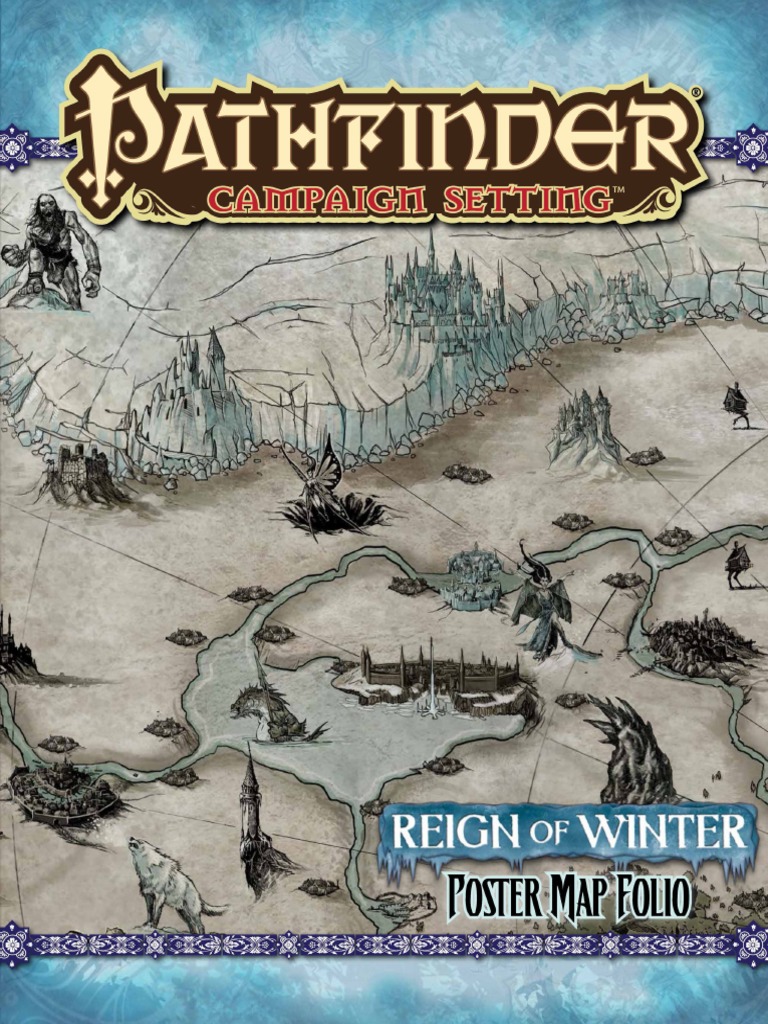Pathfinder Adventure Path - Reign of Winter - Map Folio | PDF ...