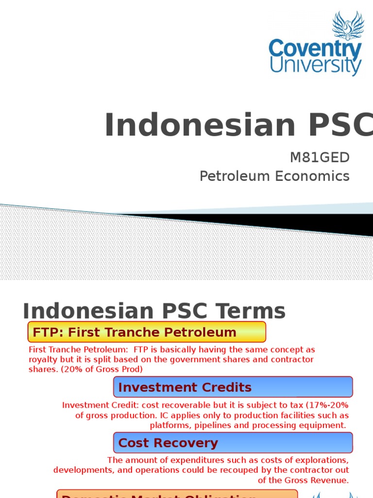 Indonesian PSC | PDF | Indonesia | Petroleum