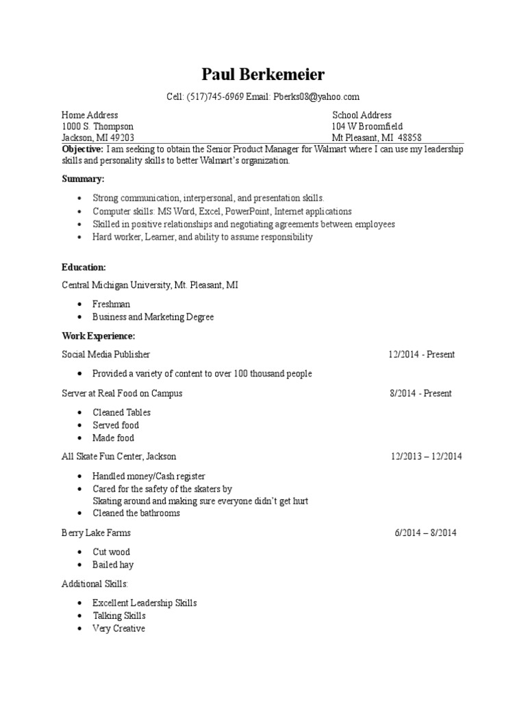 Solicited Resume | PDF | Communication | Business