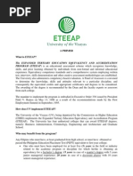 ETEEAP Application Guide for Enverga University | PDF | Diploma
