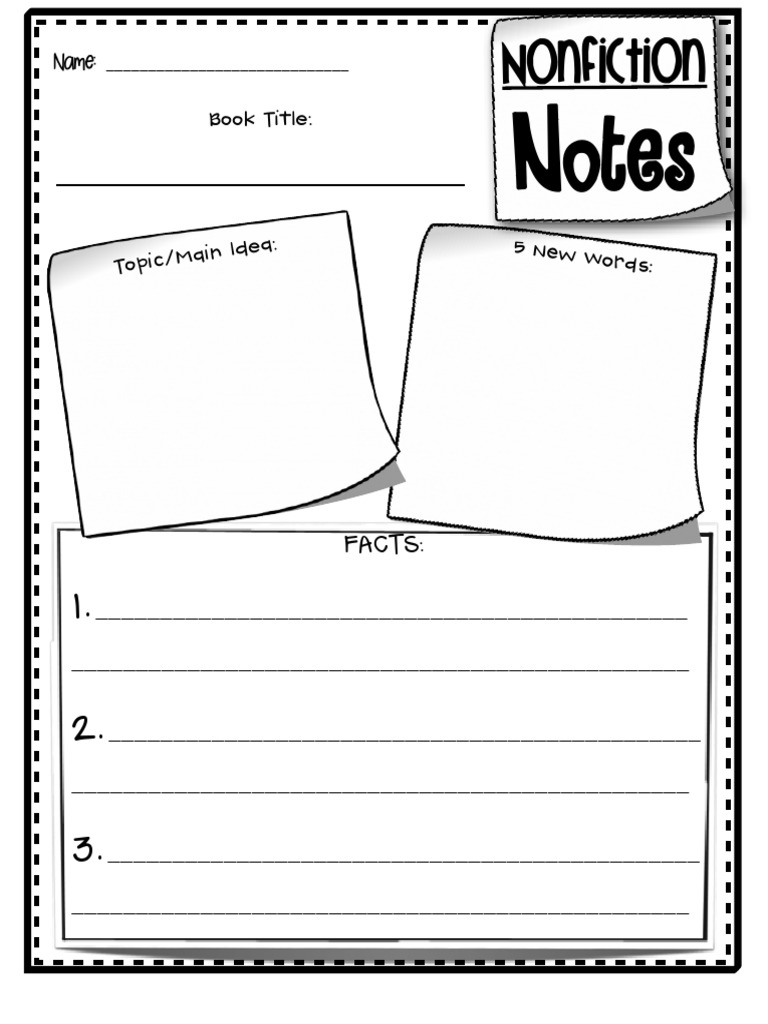 Notes: Nonfiction | PDF | Self-Improvement