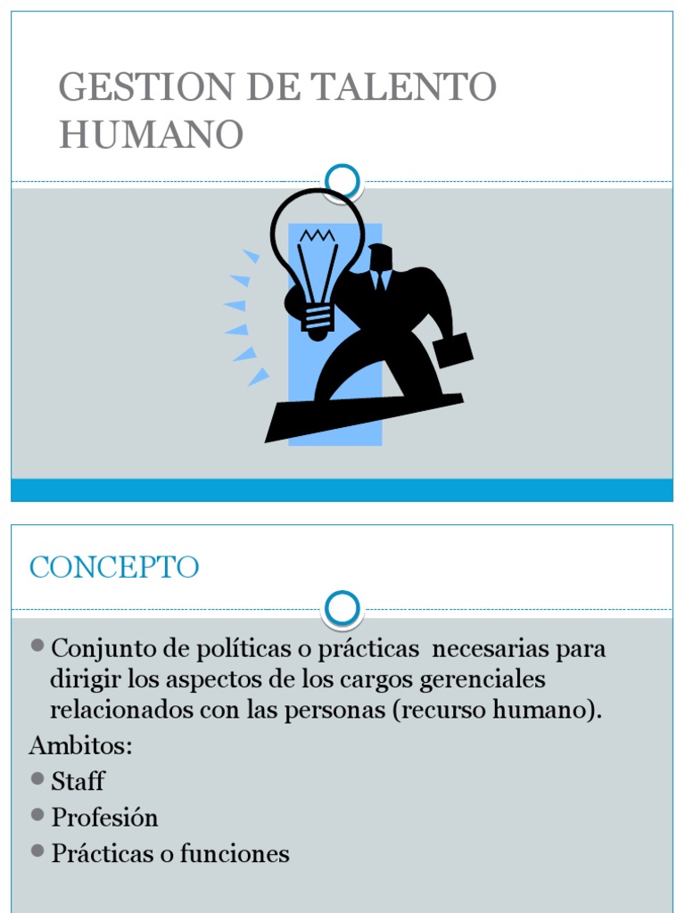 Gestión estratégica de talento humano: planeando el futuro de los ...