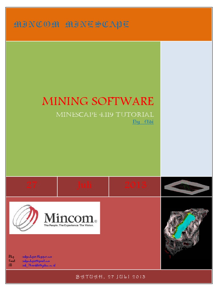 Tutorial Minescape 4.119 - Sample | PDF | Seni | Komputer