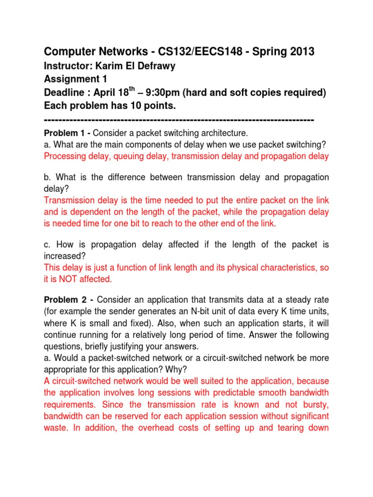 CS132 EECS148 ProblemSet1 Solution | PDF | Areas Of Computer Science | Communications Protocols