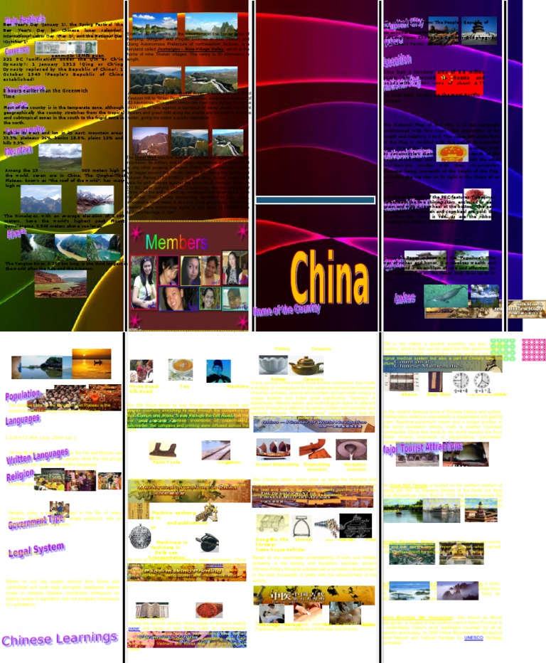 China Brochure | Download Free PDF | History Of China | China