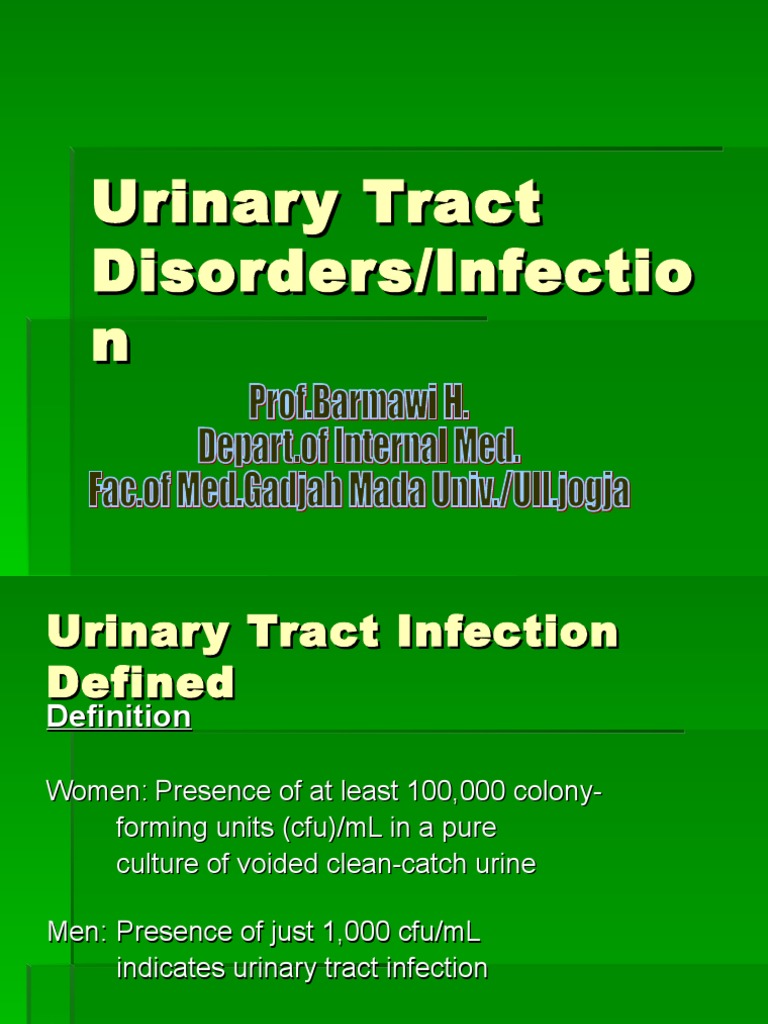 Urinary Tract Disorders | Urinary Tract Infection | Diseases And Disorders