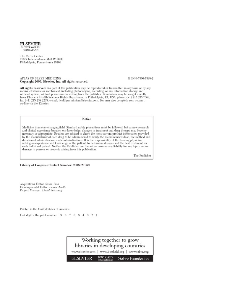 Atlas of Sleep Medicine | PDF | Electroencephalography | Sleep