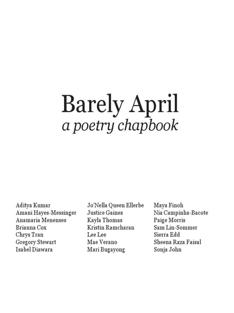 Final Poetry Chapbook Website | PDF | Slavery | Christopher Columbus