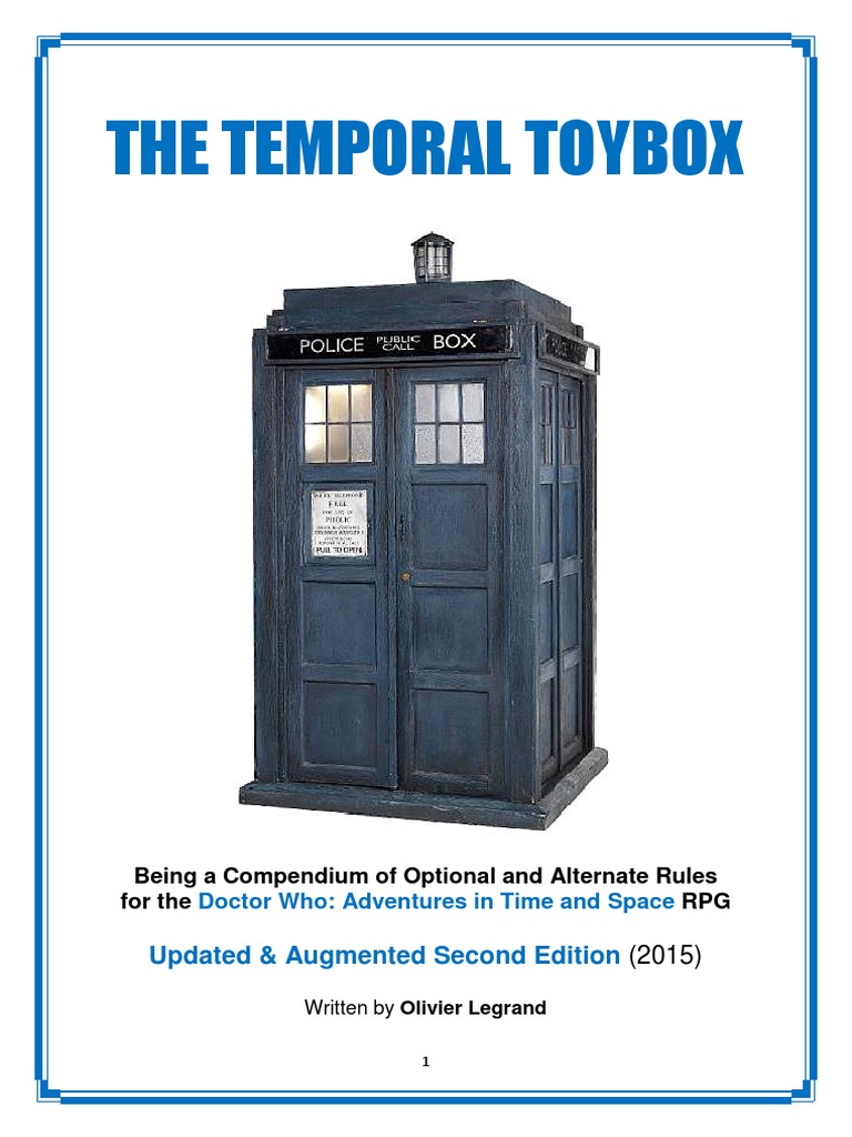 House Rules For Doctor Who RPG | PDF | Sniper | Science