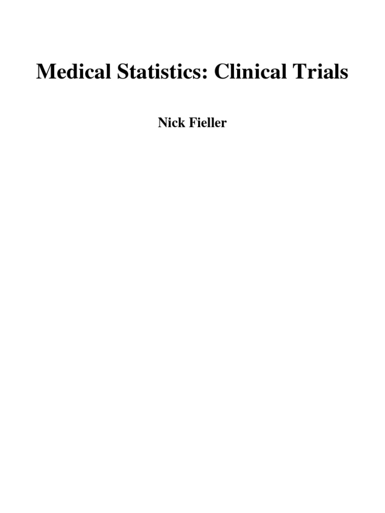 Clinical Trial | PDF