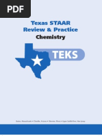STAAR Chemistry Reference Sheet | PDF | Mole (Unit) | Metals