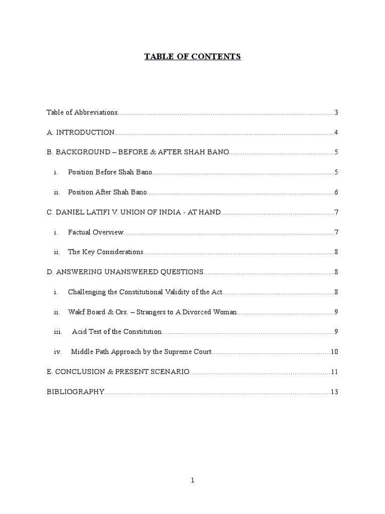 Critique of Daniel Latifi Case | PDF | Divorce | Social Institutions