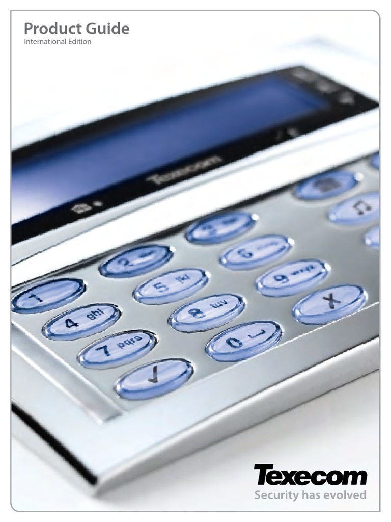 TEXECOM Product Guide Export Low LIT-192 | Download Free PDF | Security Alarm | Wireless