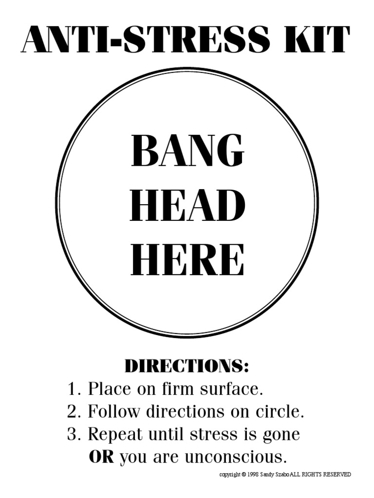 Anti Stress Kit | PDF