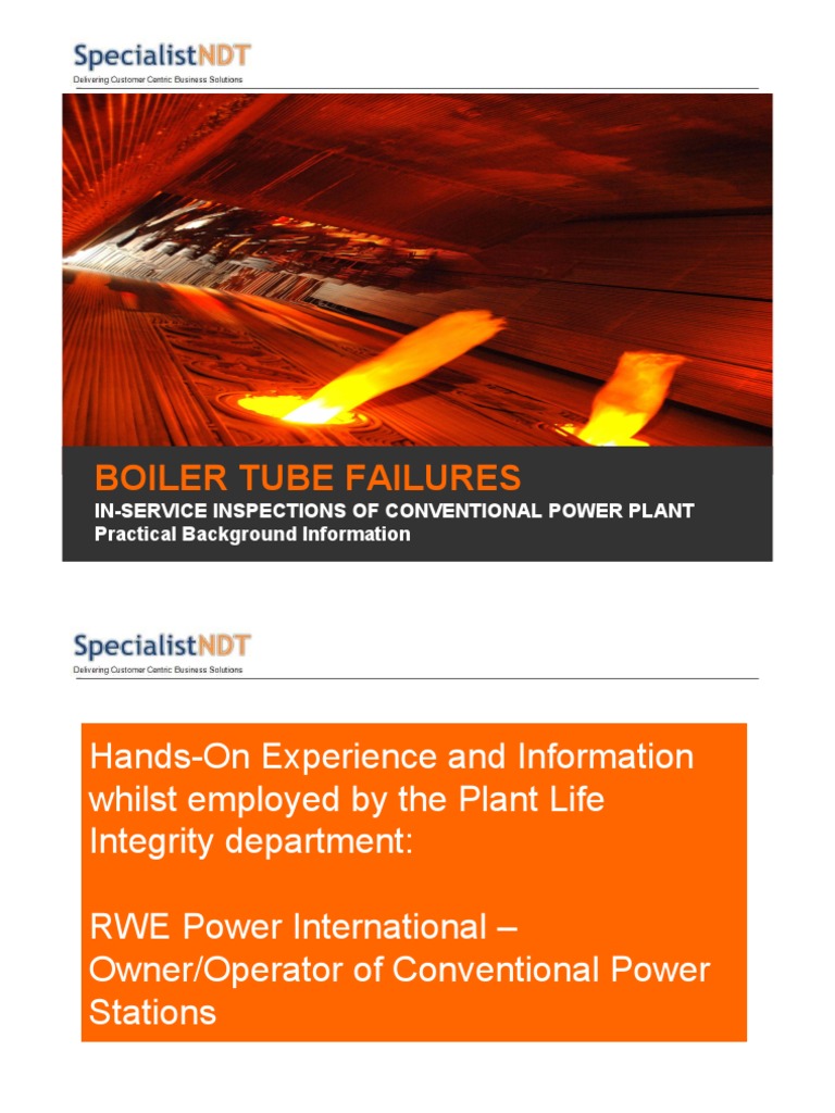 Boiler Tube Failures | PDF | Fatigue (Material) | Corrosion