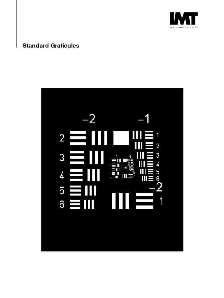Precision Graticules Guide | PDF | Optics | Applied And Interdisciplinary Physics