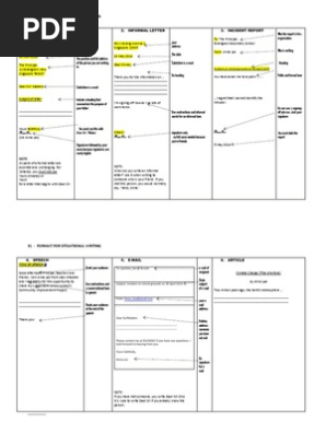 Format For Situational Writing Letters Email Report How To Write A