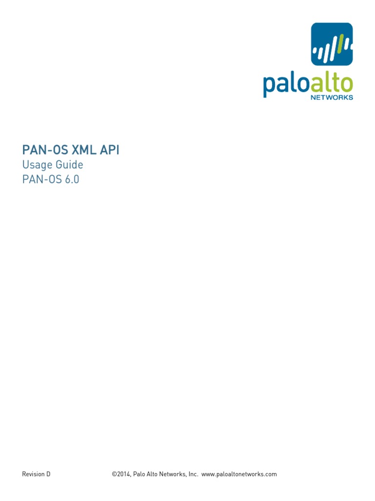 Palo Alto Networks XML-API-6.0 PDF | PDF | Application Programming Interface | Firewall (Computing)