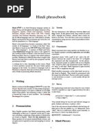 Learn Hindi Through English | PDF