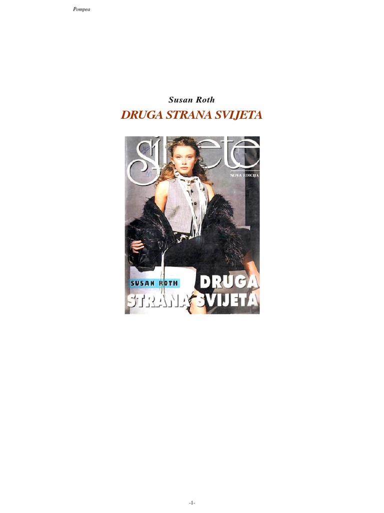 Susan Roth - Druga Strana Svijeta | PDF