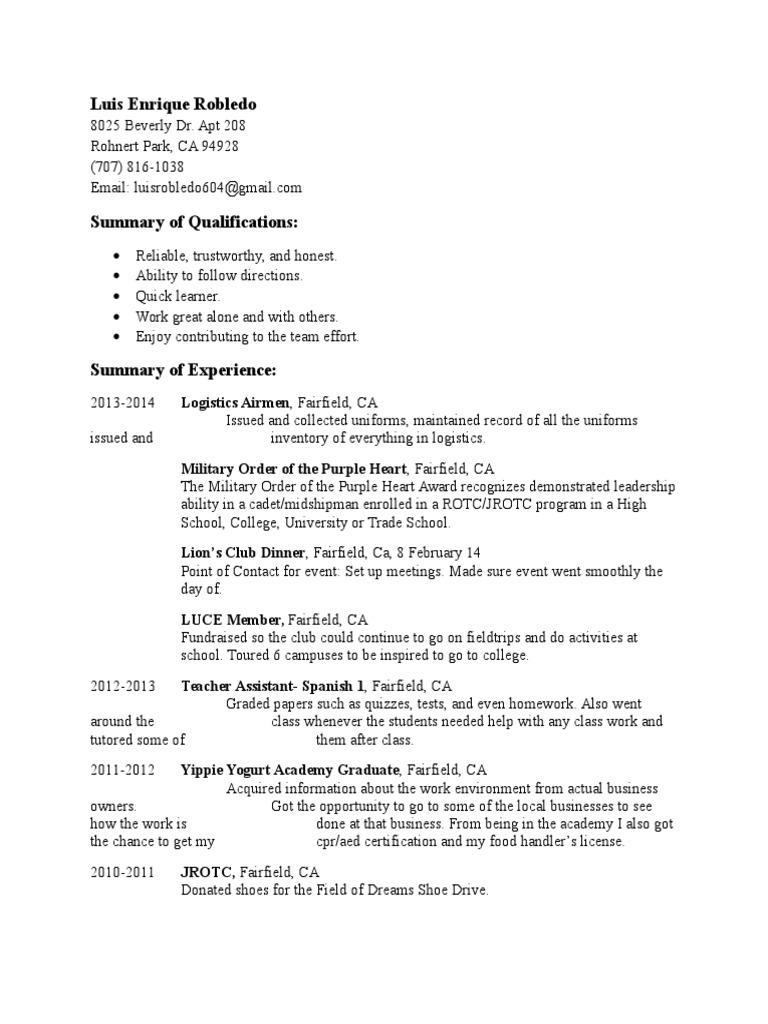 Best Resume | PDF