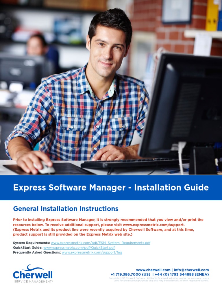 Cherwell Express Software Manager Installation Guide | PDF ...