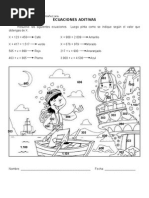 Mandala de Sumas y Restas Algebraicas | PDF