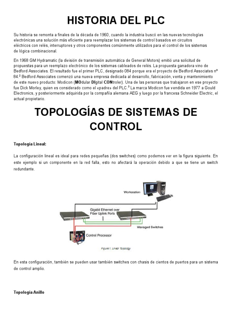 Historia Del PLC | PDF | Controlador lógico programable | Poco