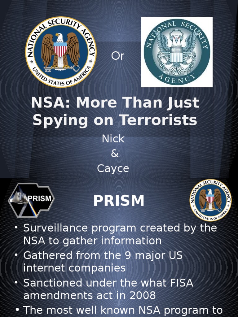 Information On NSA Programs | PDF | United States Foreign Intelligence ...