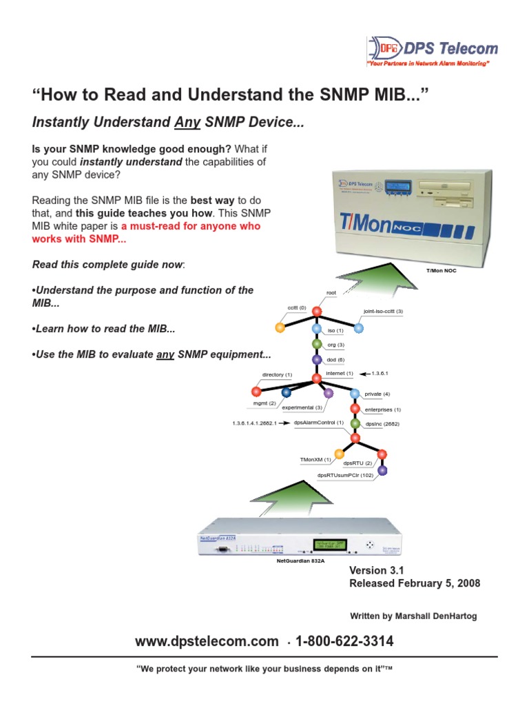 Demystifying The SNMP Mib | PDF | File Format | Areas Of Computer Science