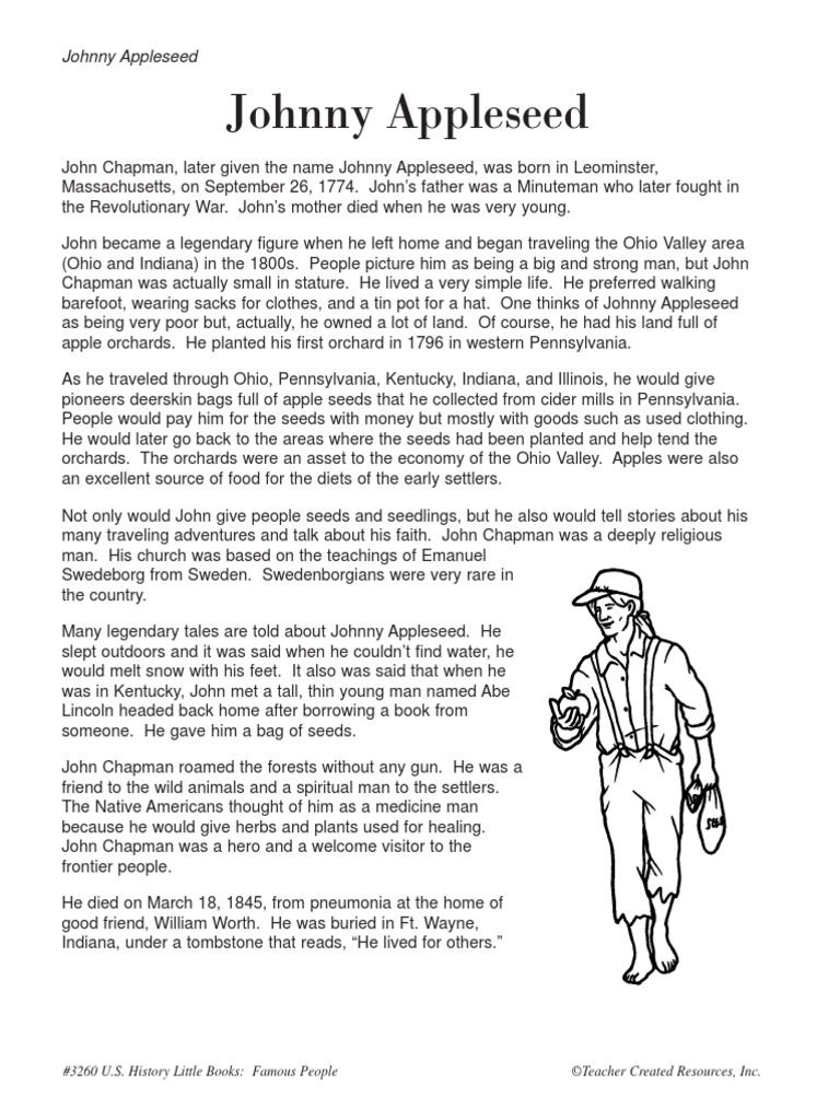 Johnny Appleseed: American Legend | PDF