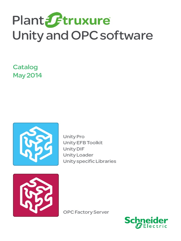 Plant Structuxure - Unity Pro and OPC Software - MKTED2140504EN (Web) | Download Free PDF ...