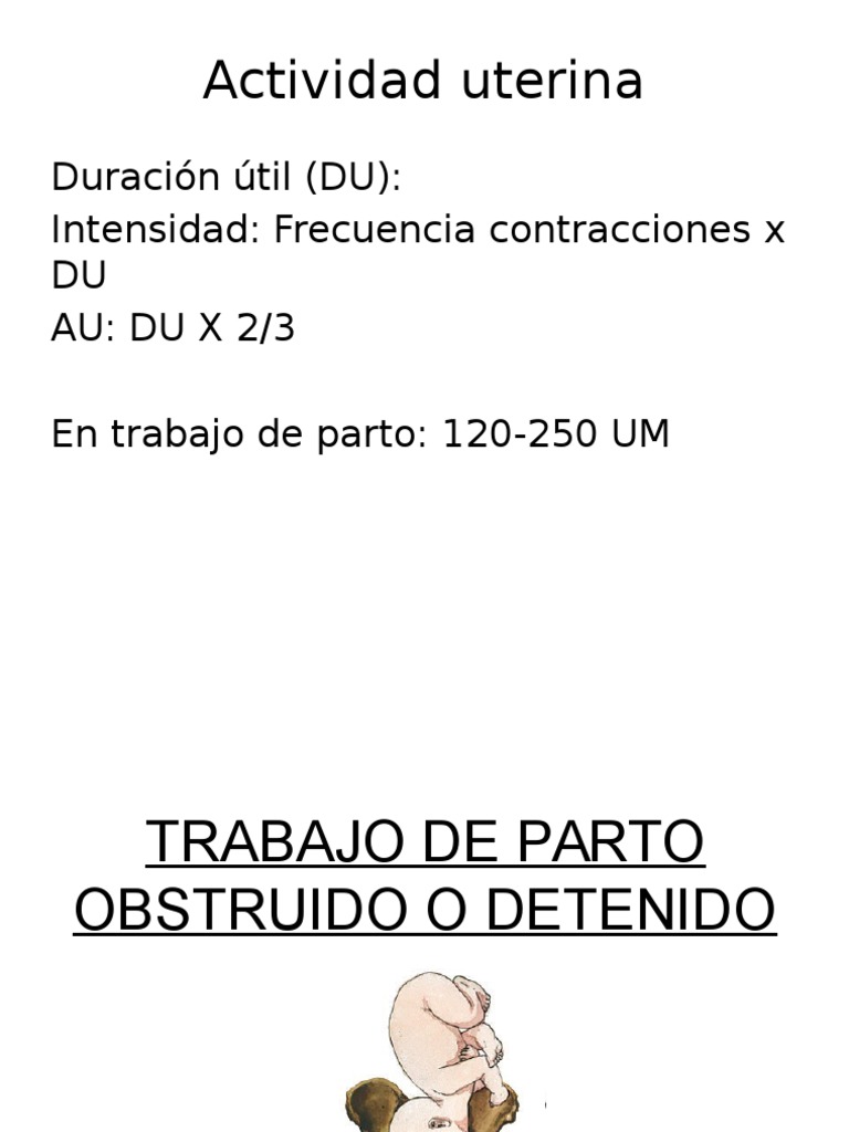 Manejo del Trabajo de Parto Obstruido | PDF | Parto | La salud de la mujer