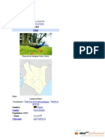 Overview of Kiambu County, Kenya | PDF