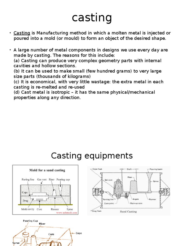Casting Details | PDF | Casting (Metalworking) | Plastic