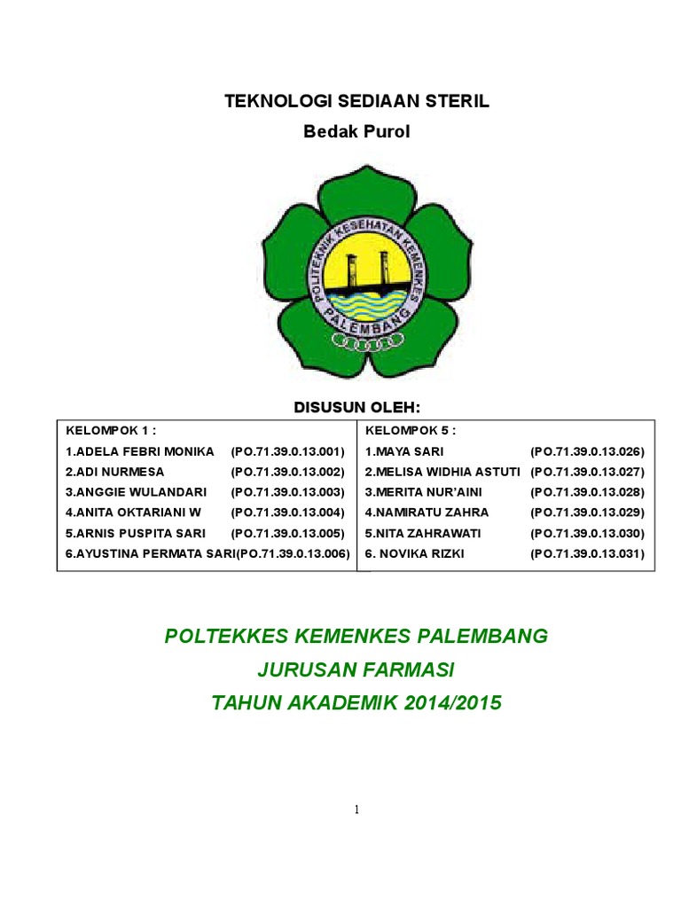 Bedak Purol | PDF