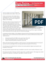 Shear Transfer at Top Plate, Drag Strut Design | PDF | Truss | Beam ...