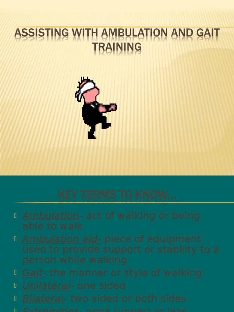 Crutch and Cane Walking Guide | PDF | Walking | Musculoskeletal System