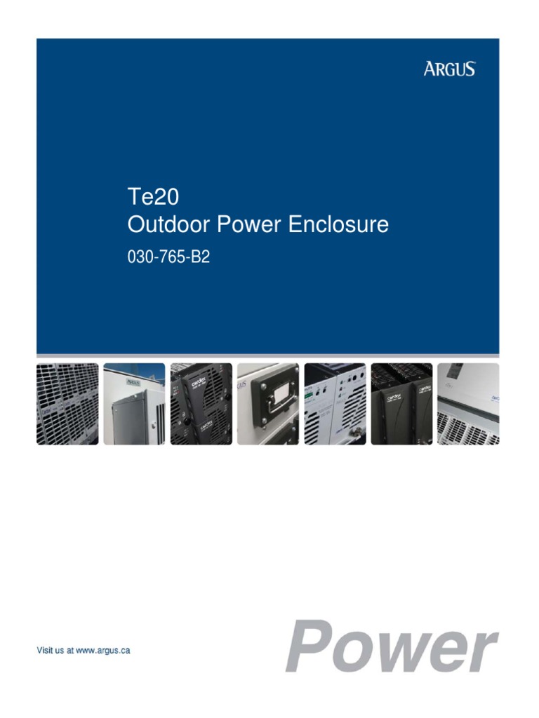 TE20 Manual | PDF | Battery (Electricity) | Hvac